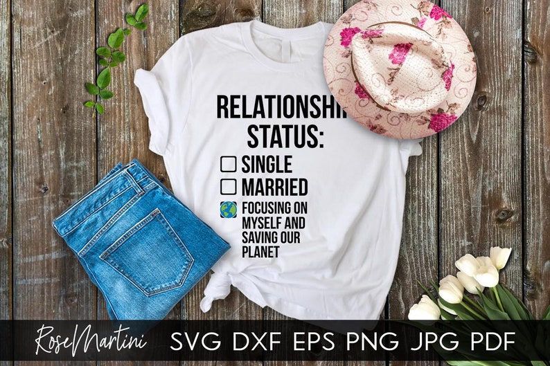 Relationship Status SVG Single Married Checkbox SVG File for | Etsy