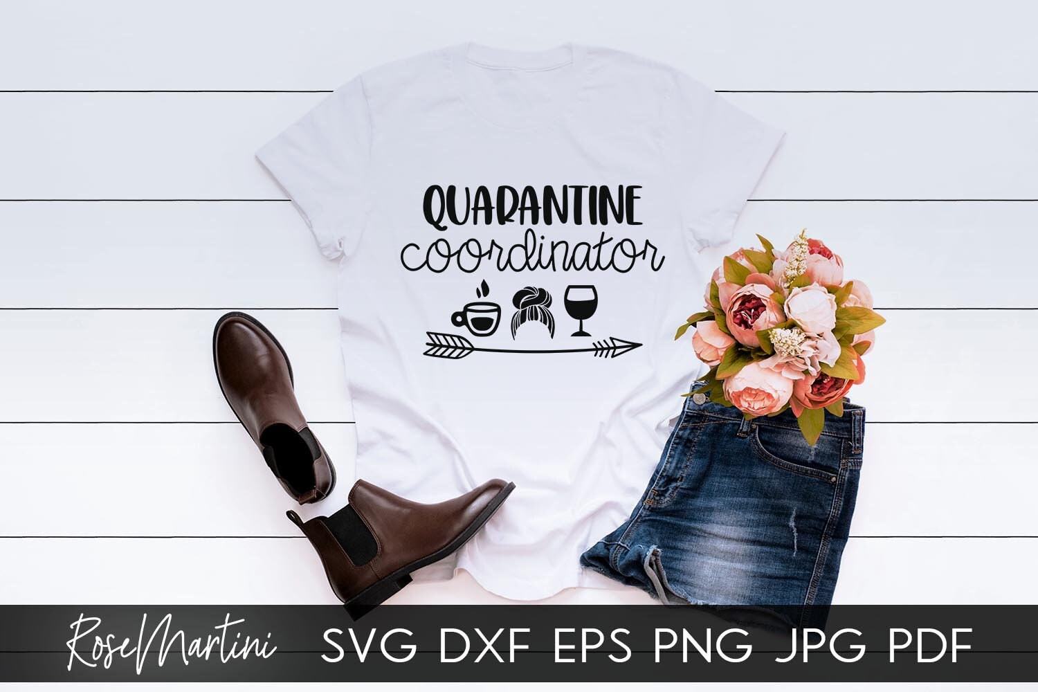 Quarantine Coordinator SVG File for Cutting Machines - Cricut ...