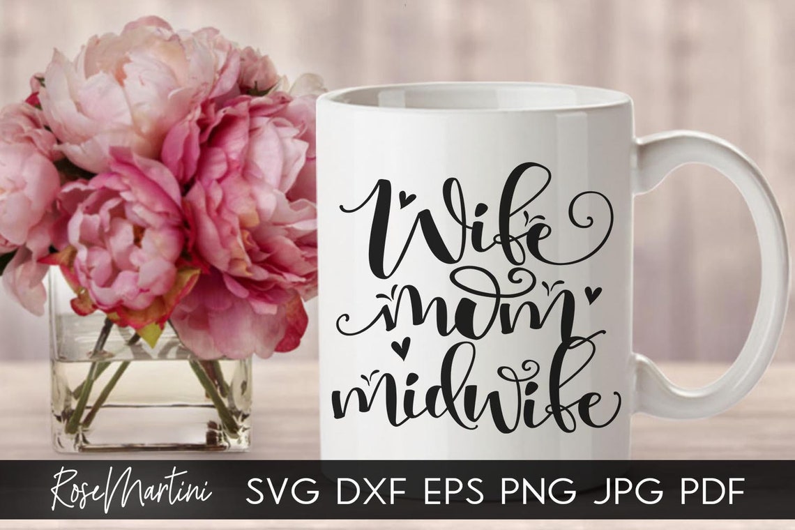 Obstetrician Midwife Doula SVG File for Cutting Machines - Cricut ...