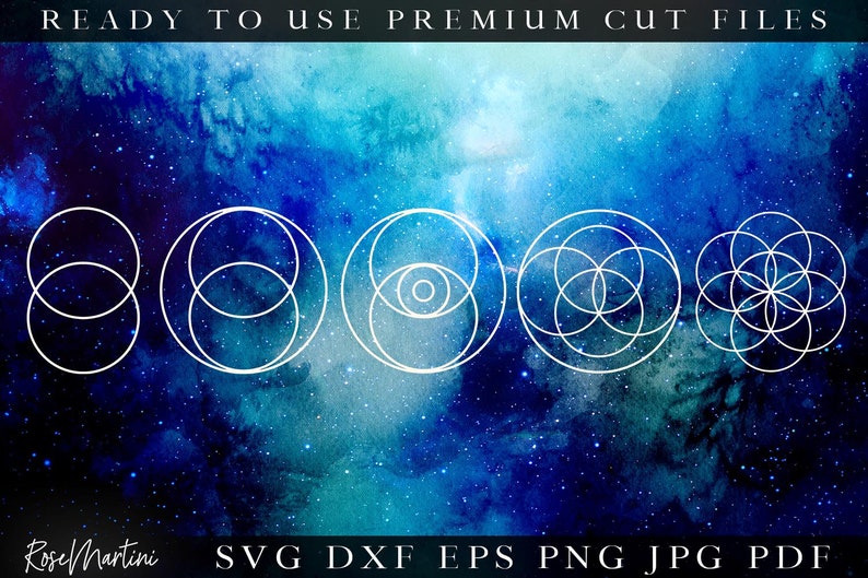 Sacred Geometry SVG Bundle | Sacred Geometry Cut Files Bundle | Magic ...