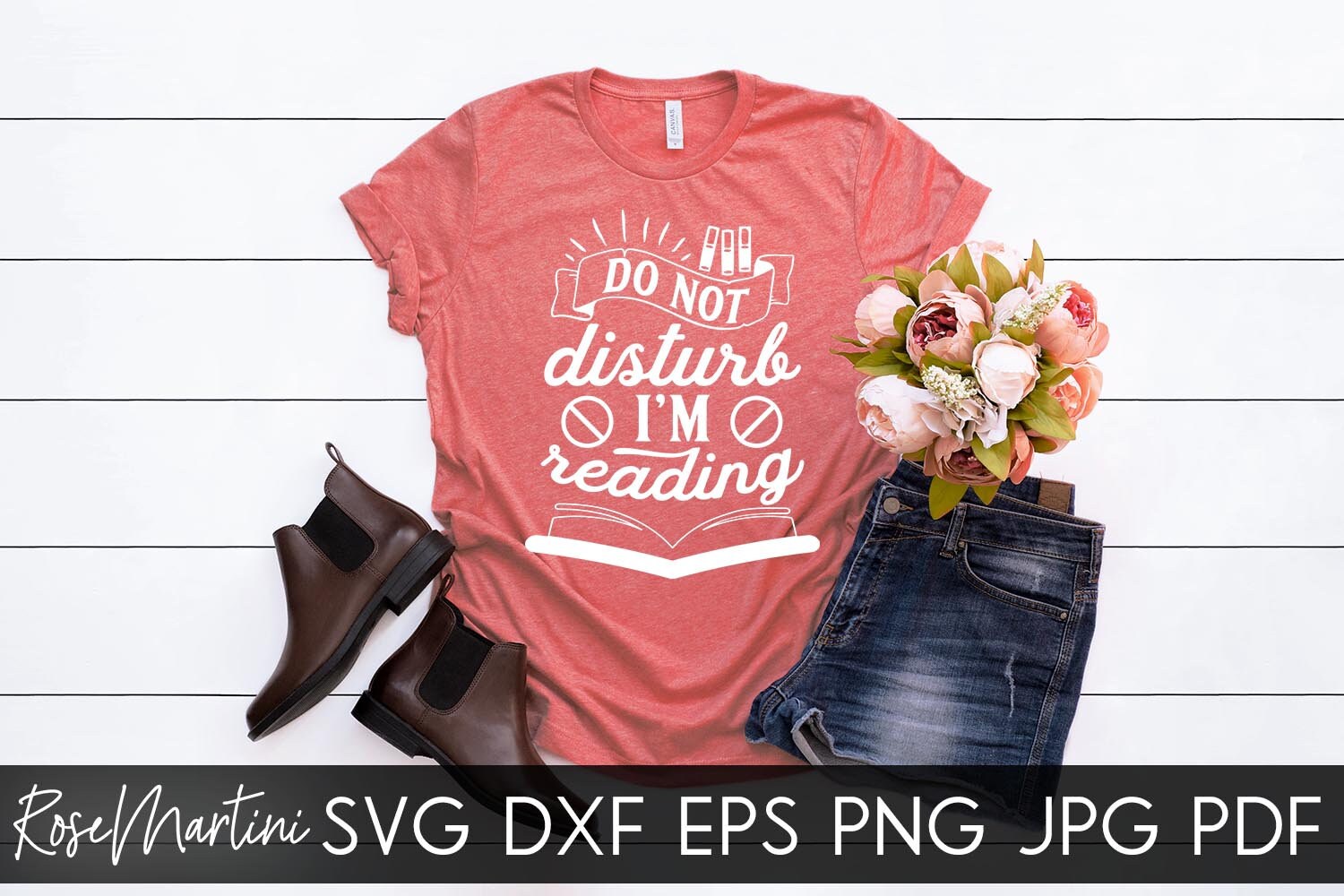 Do Not Disturb I'm Reading SVG file for cutting machines | Etsy