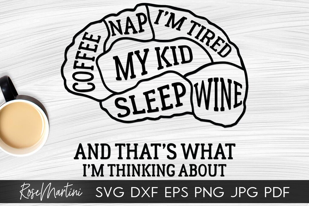 Brain Scan Svg Mom Life SVG File for Cutting Machines - Cricut ...