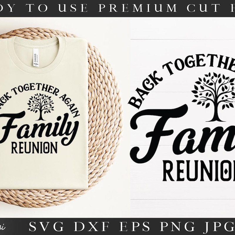 Family Reunion Svg - Etsy