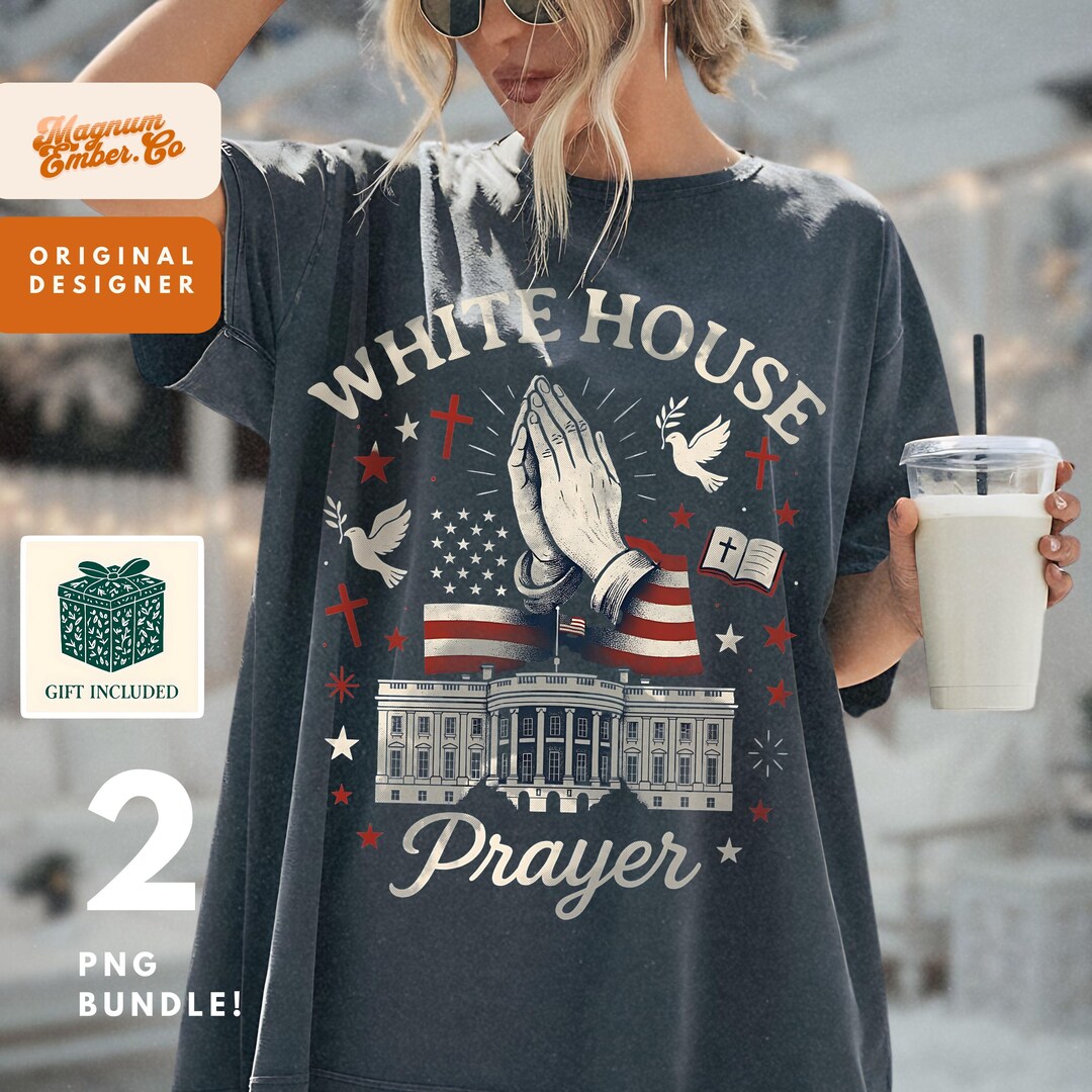 Independence Day White House Prayer DUO | Faith USA Sublimation | Jesus ...