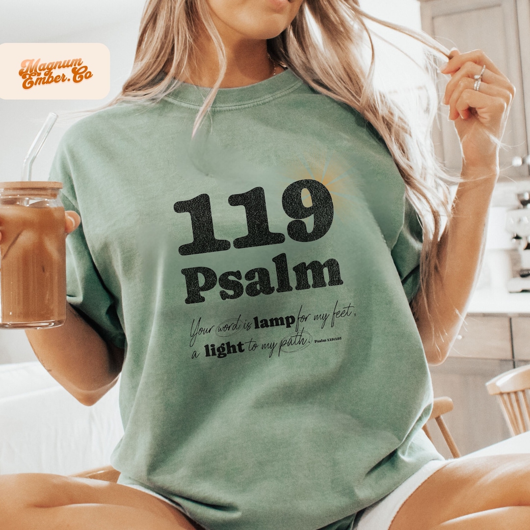 Psalm 119 New Year Encouragement SVG PNG Sublimation Design - Etsy