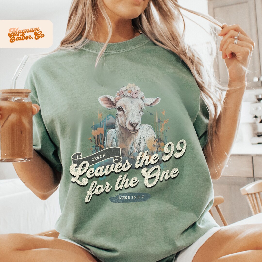 Christian PNG: Jesus Leaves the 99 Sublimation Design - Etsy