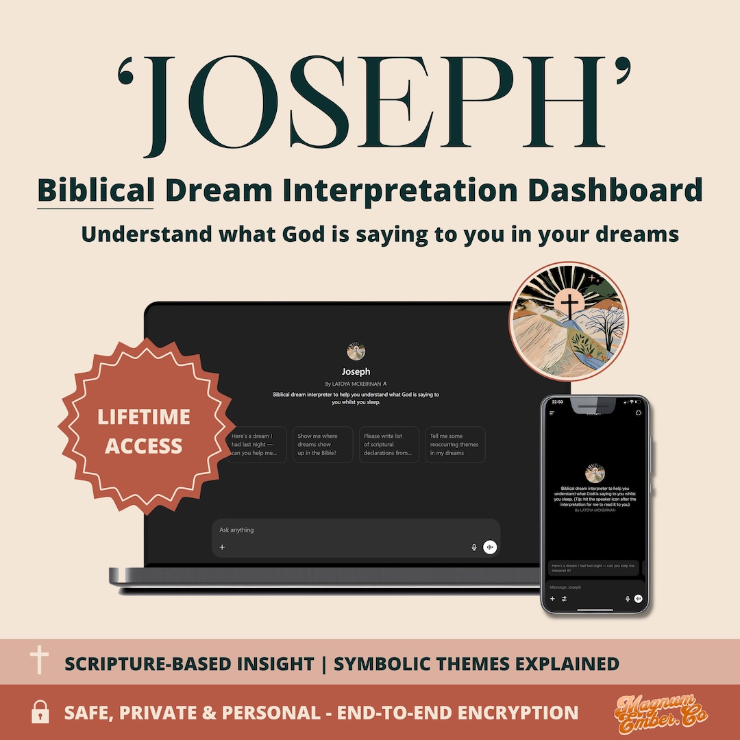 Christian Dream Interpretation Dashboard, Biblical Dream Analysis ...