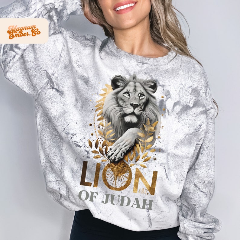 Lion of Judah Bold Gold Christian PNG Sublimation Designs - Etsy