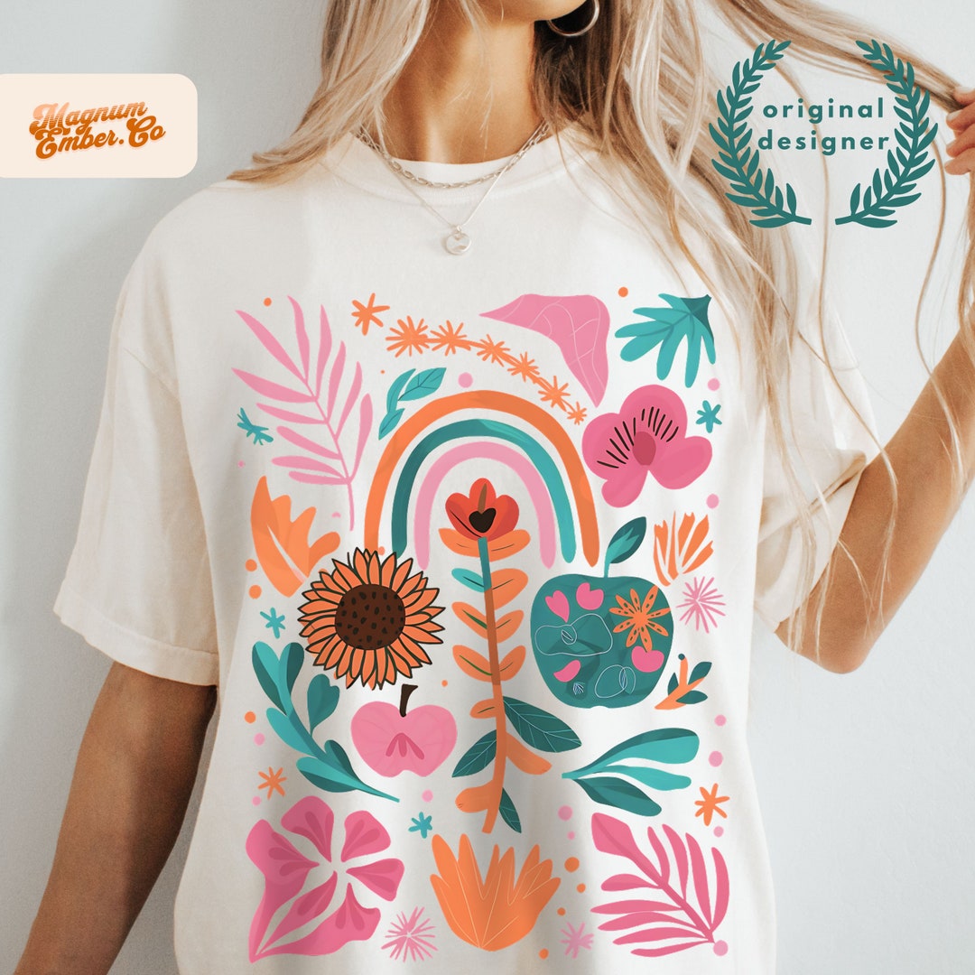 Teaching Back to School PNG DUO, Boho Teachers Png Bundle, Retro Flower ...