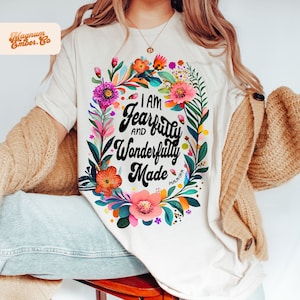 I Am Fearfully and Wonderfully Made PNG DUO, Psalms Christian Designs ...