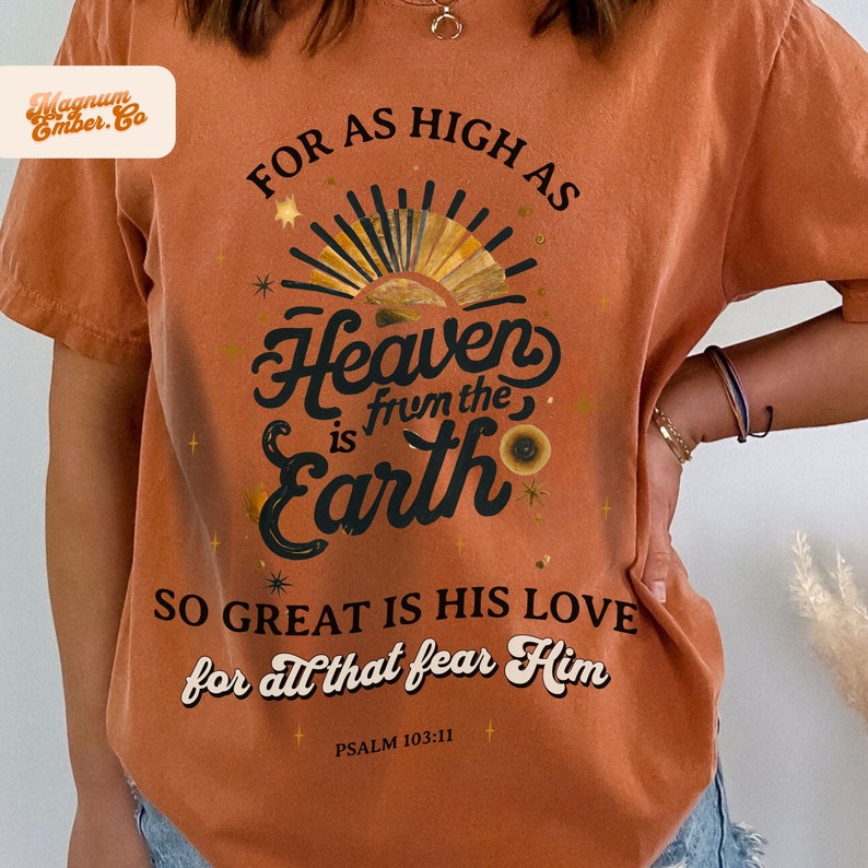 Boho Christian PNG God's Love Scripture Design - Etsy