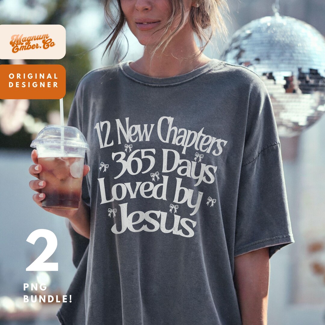 12 New Chapters New Year PNG Duo, Vintage Happy New Year Png, Popular ...