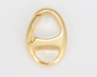 1x Dainty Gold Spring Gate Ring Push Gate Ring 13mm Round - Etsy