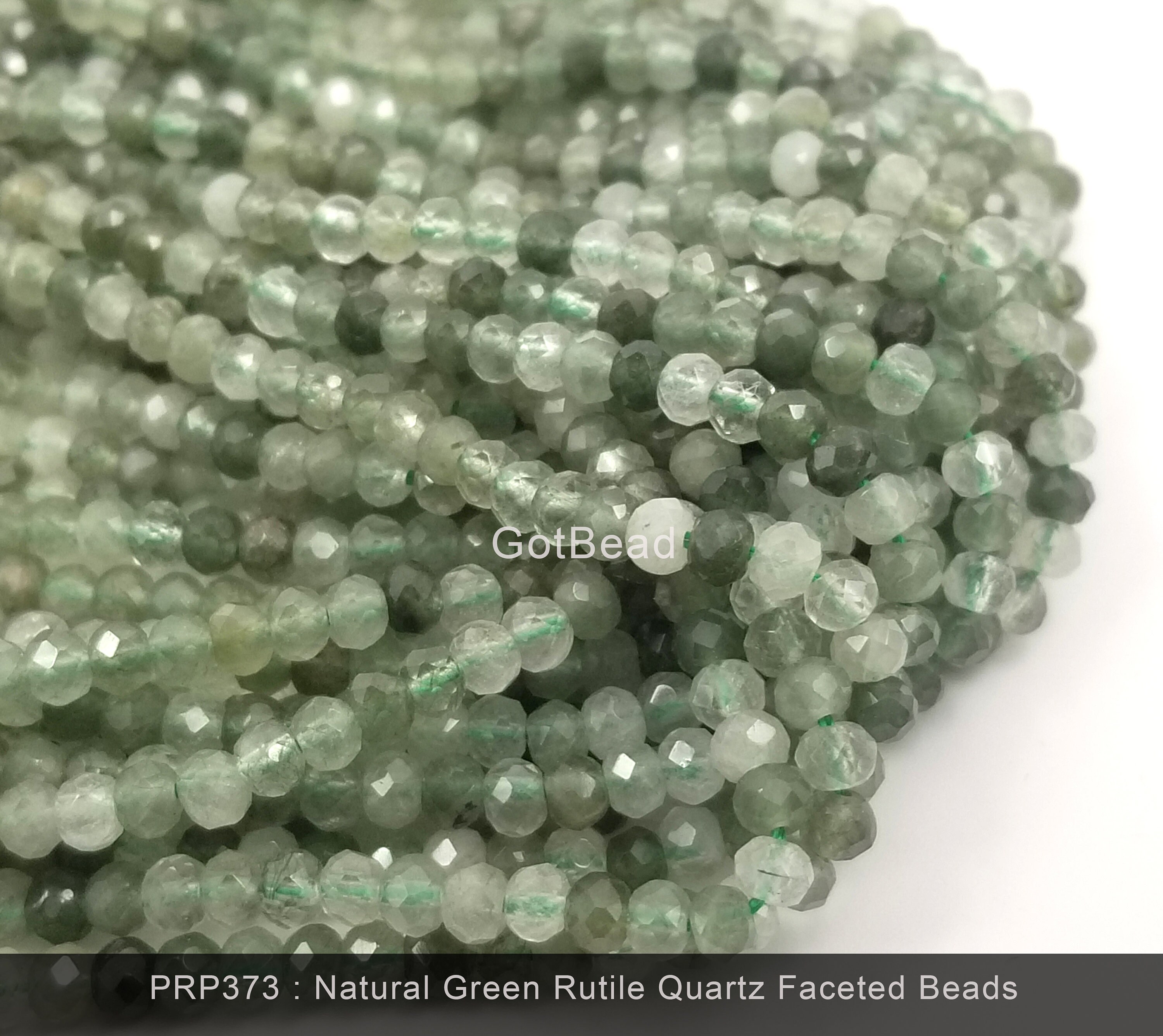 Natural Strawberry Sapphire Green Rutile Rose Tourmaline | Etsy