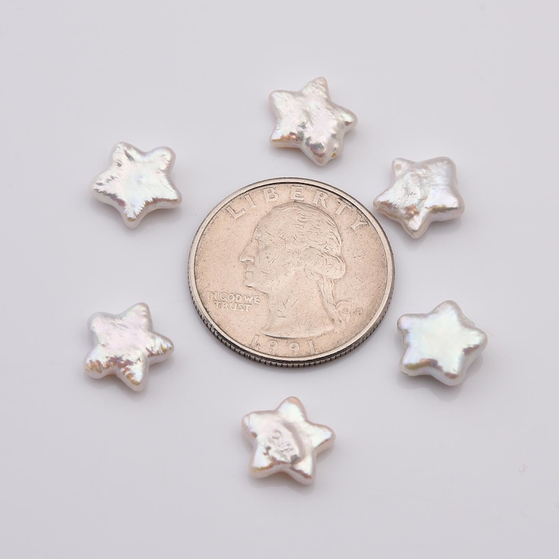 Pearl Star Shaped - Etsy