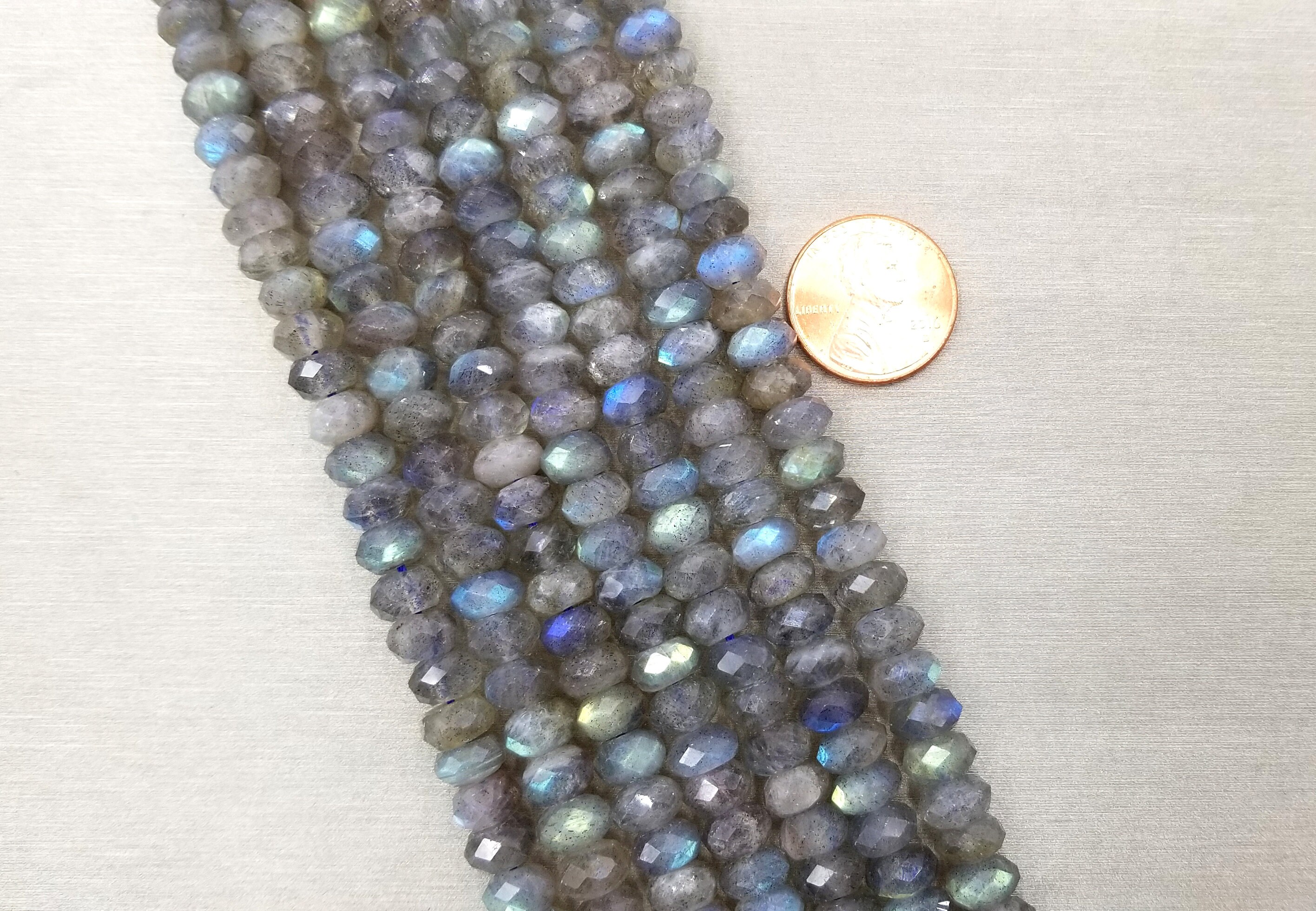 Natural Blue Fire Labradorite Beads Labradorite Gemstone | Etsy