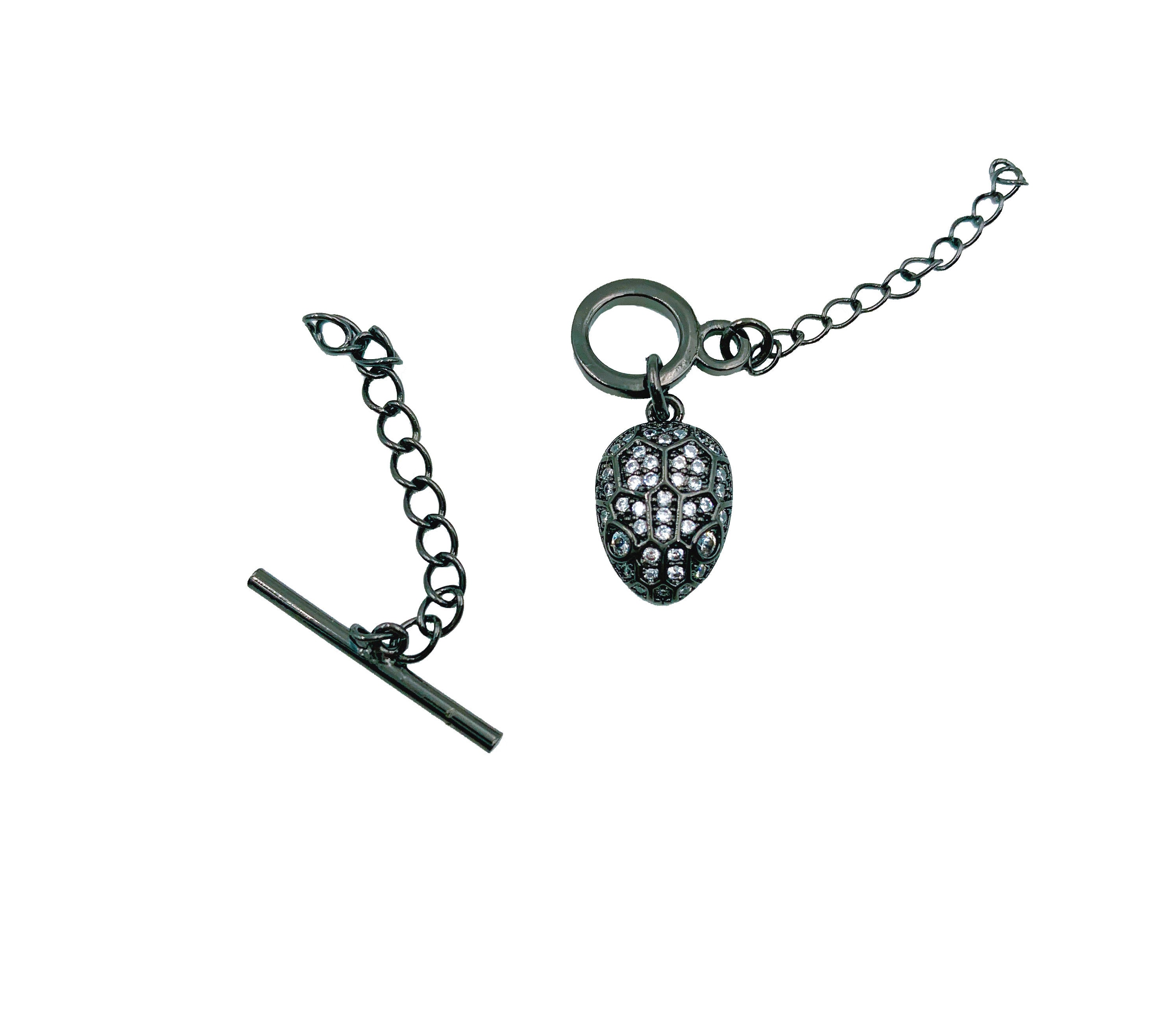 Snake CZ Micro Pave Toggle Clasp Snake Clasp Bracelet Clasp | Etsy