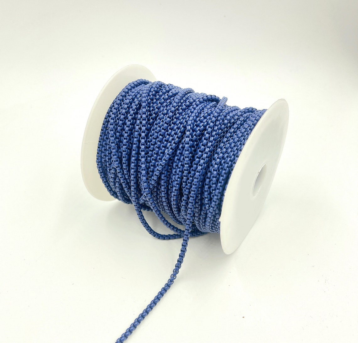 Neon Enamel Box Chain by Yard Enamel Pop Chain Necklaces | Etsy