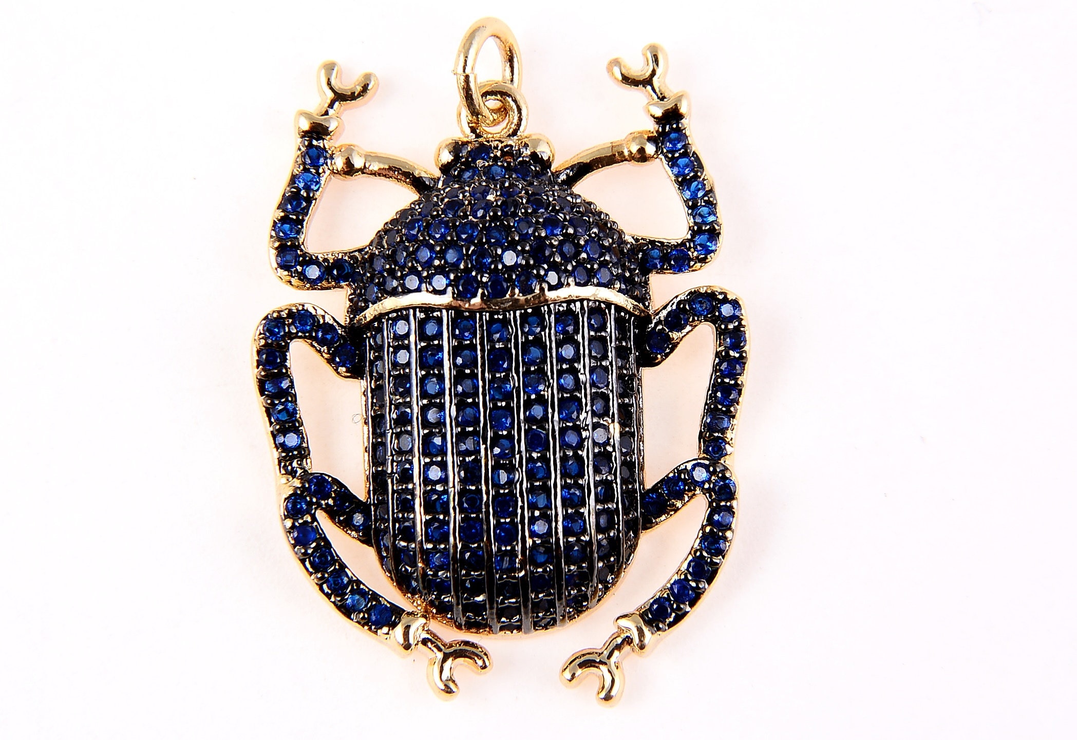 Acorn Beetle Charm Insect Charm Scarab Beetle 14K Gold Filled | Etsy