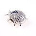 CZ Micro Pave Ladybug Connector, Ladybug Connector, Ladybug Charm ...