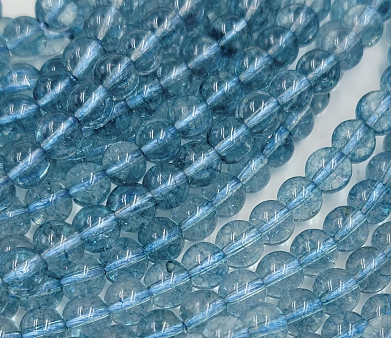 Blue Topaz Beads 6mm 8mm 10mm Grade AAA Natural Blue Topaz - Etsy