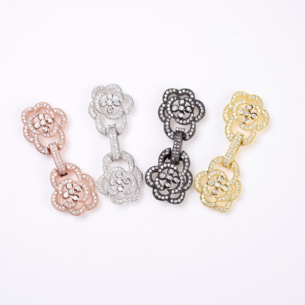 Rhinestone Box Clasp - Etsy