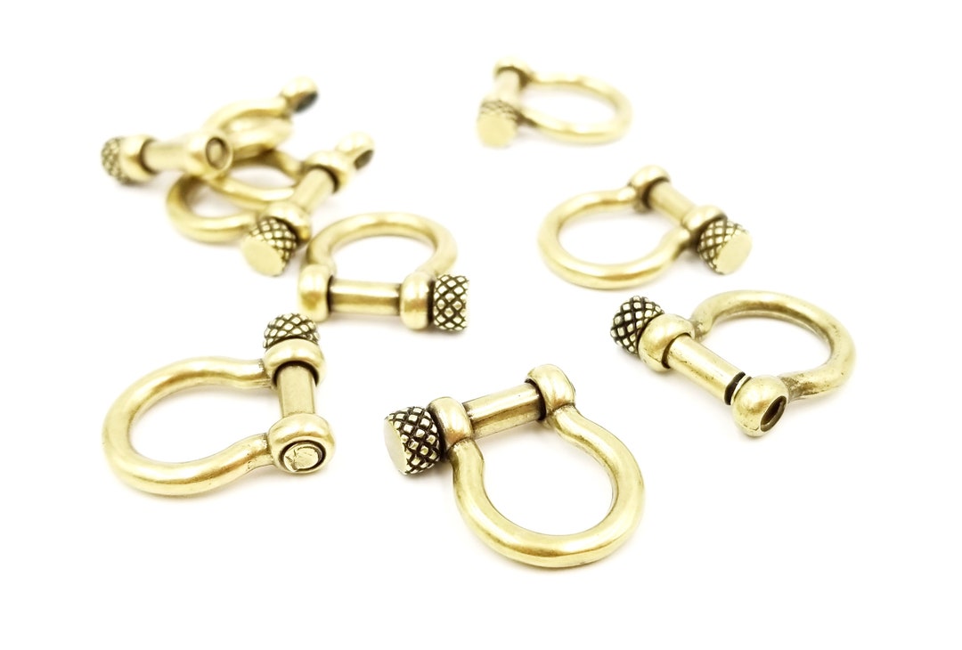 Antique Shackle Clasp, Adjustable D Shackles Clasp, Steel Clasp ...