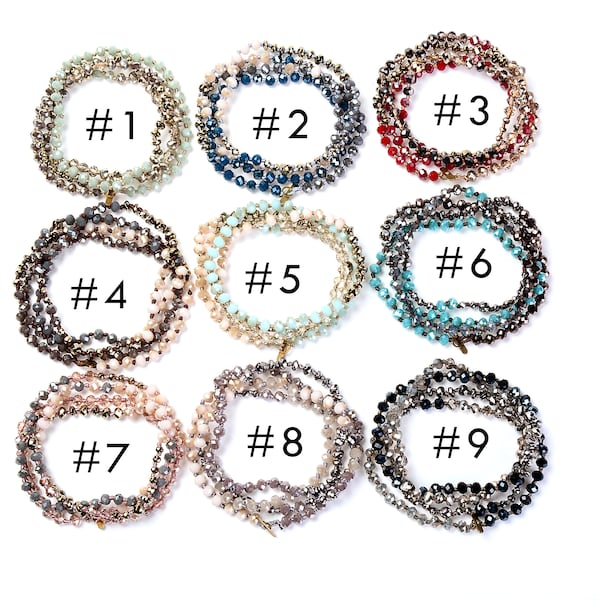 Double Wrap Necklace - Etsy