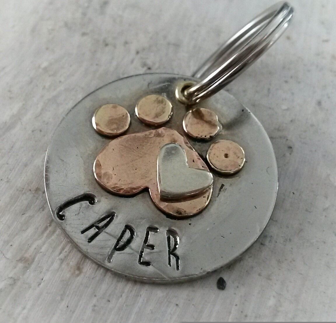 Custom Dog Tag Paw Print Dog Tag Dog Tag for Dog 3D Dog - Etsy