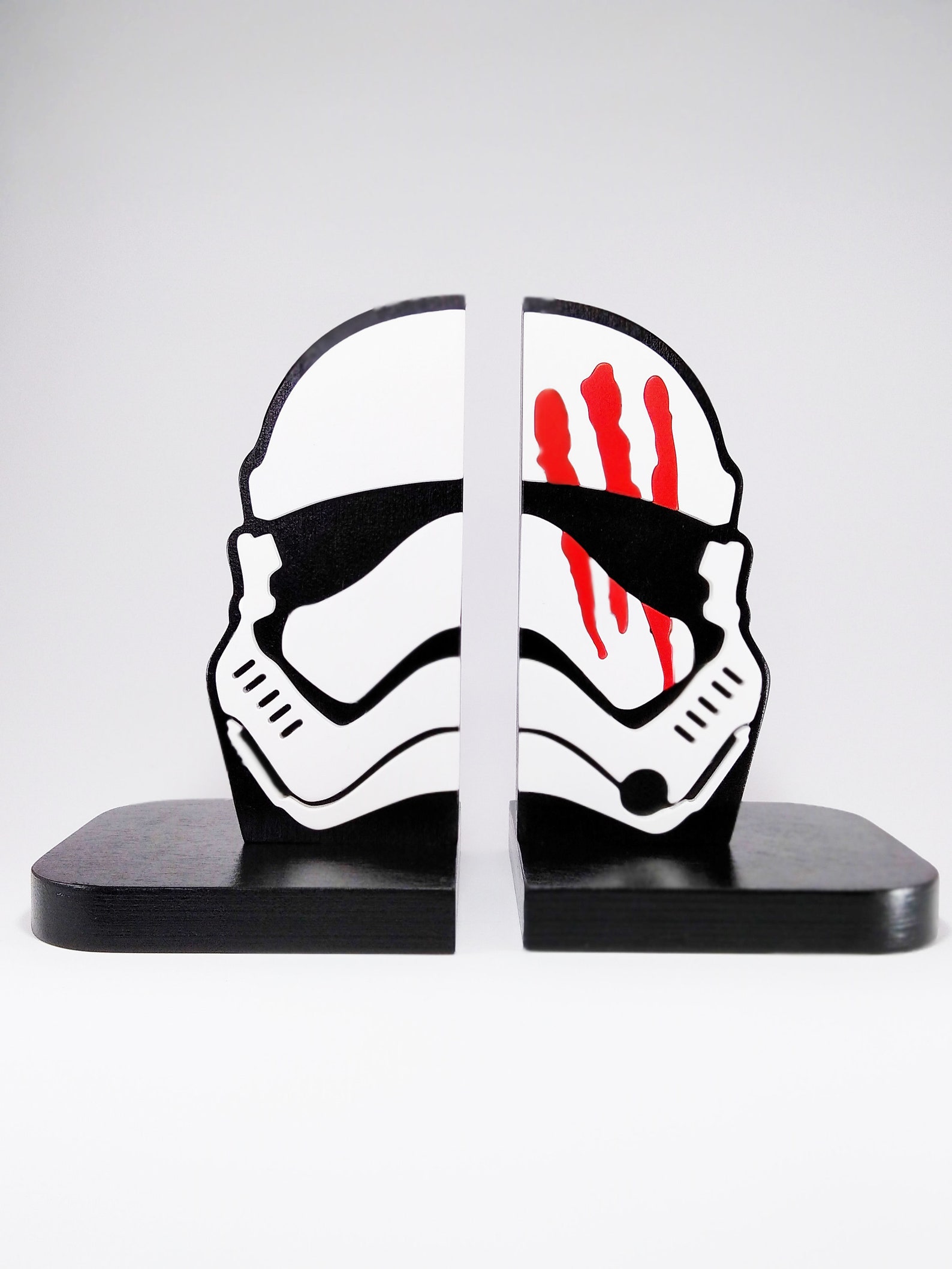 Stormtrooper Bookends Set of 2 bookends Room Decor Gift for | Etsy