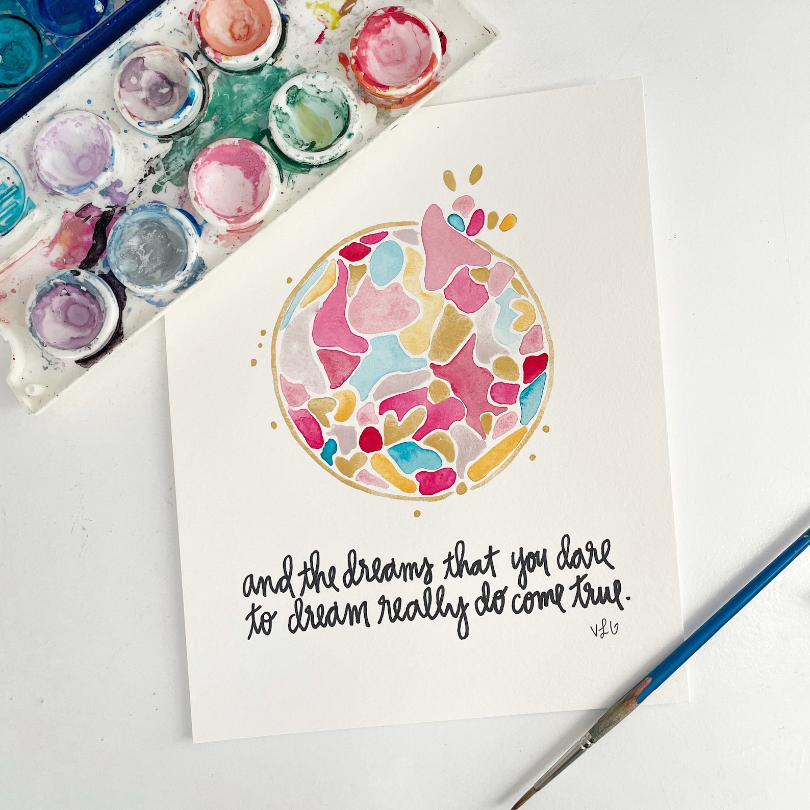 Embryo Art Watercolor Blastocyst Custom Personalized Unique - Etsy