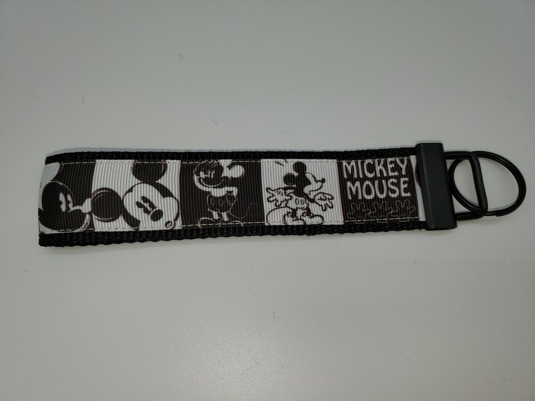 Disney Mickey Mouse Keyfob Strap or Keychain - Purse or Wallet Strap - Etsy