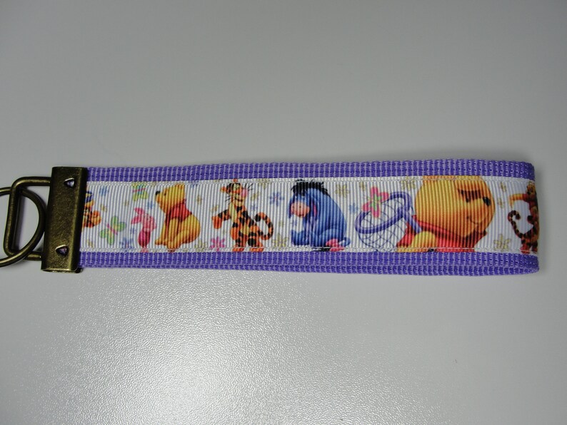 Disney Tigger Pooh Eeyore Keyfob Strap or Keychain Purse or - Etsy