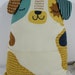 Fabric Blue Dog Family With 2 Puppies - 3 Piece Dog Family Doll Set - Etsy