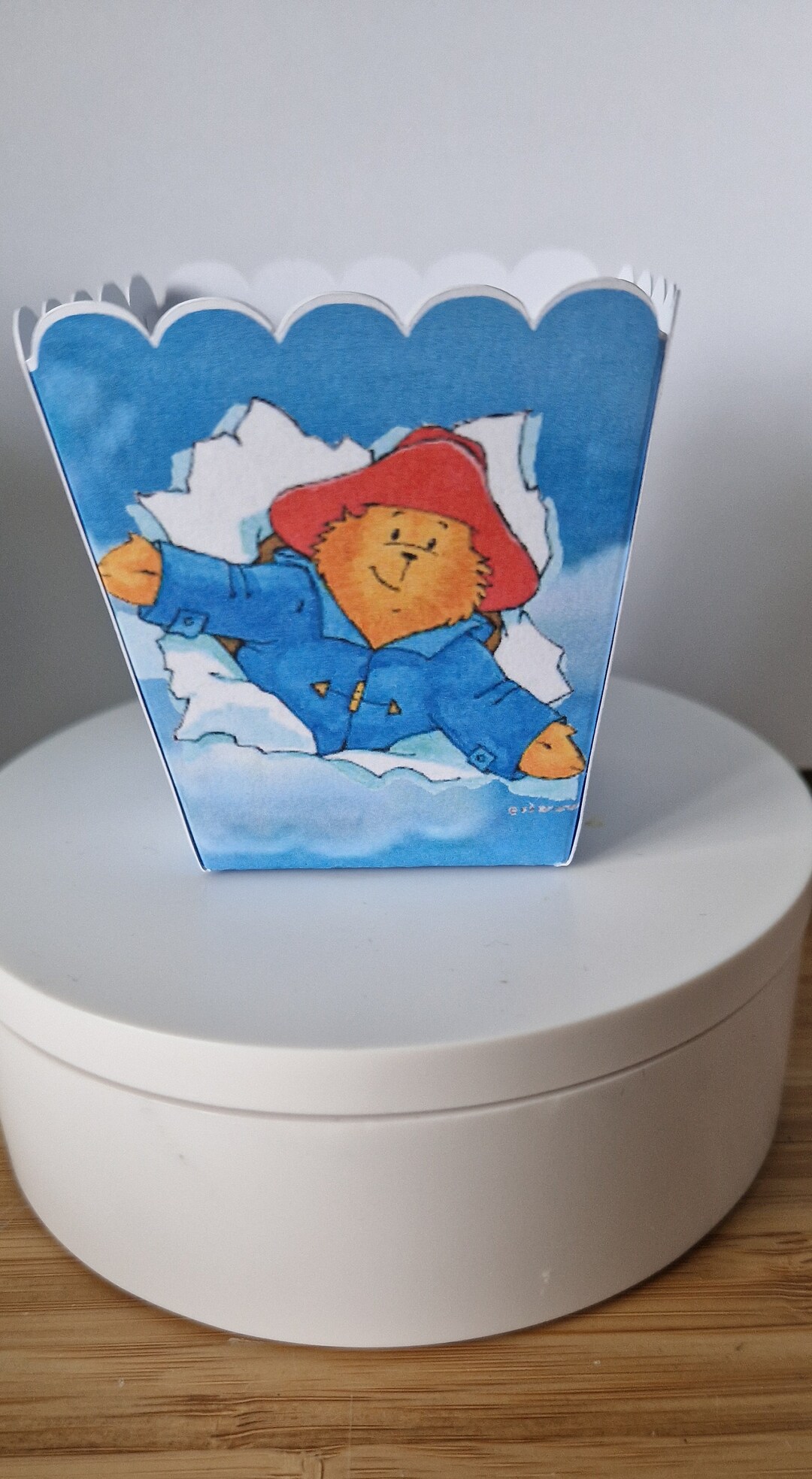 Paddington Bear Party Boxes Favours Treat Box Popcorn - Etsy