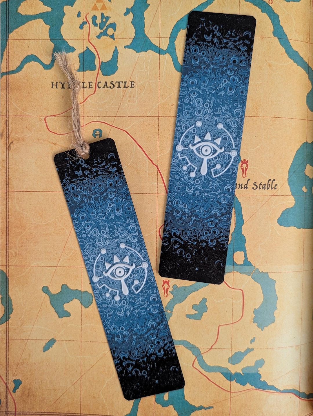 3D Printed Sheikah Slate Inspired Bookmark | Custom Bookmark | Legend ...