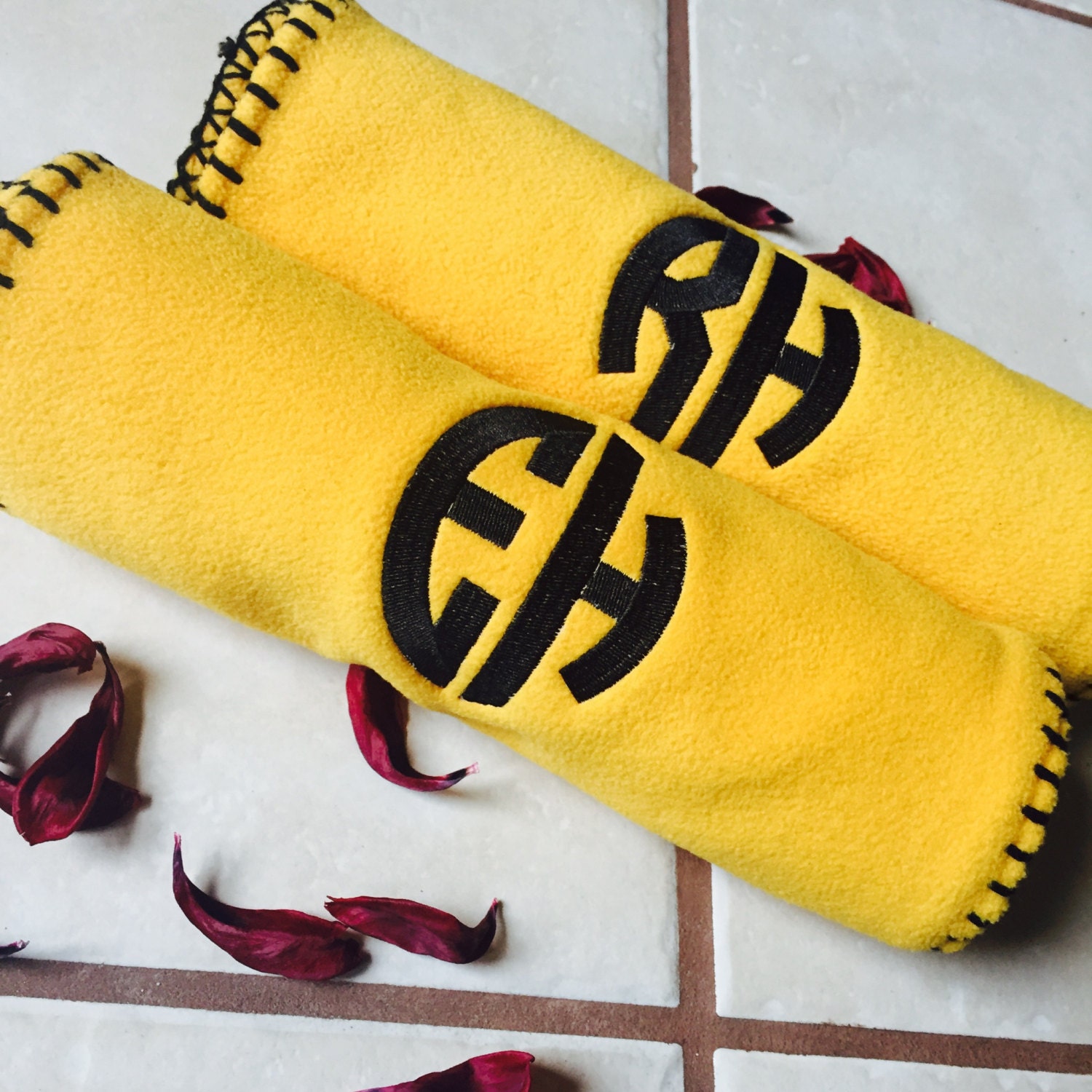 Custom Embroidery Fleece Scarf Personalize With Any Text - Etsy