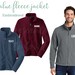 Personalized Value Fleece Jacket, Monogrammed Jacket, Embroidered ...