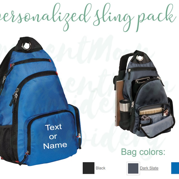 Sling Backpack - Etsy