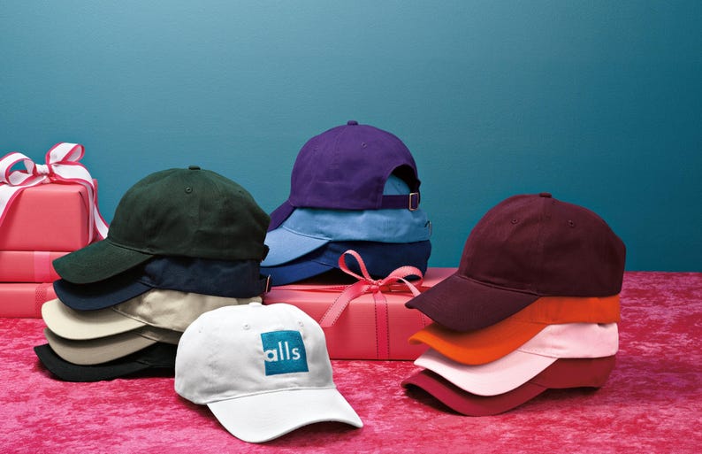 Embroidered Logo Dad Hat Personalize With Any Text Name | Etsy