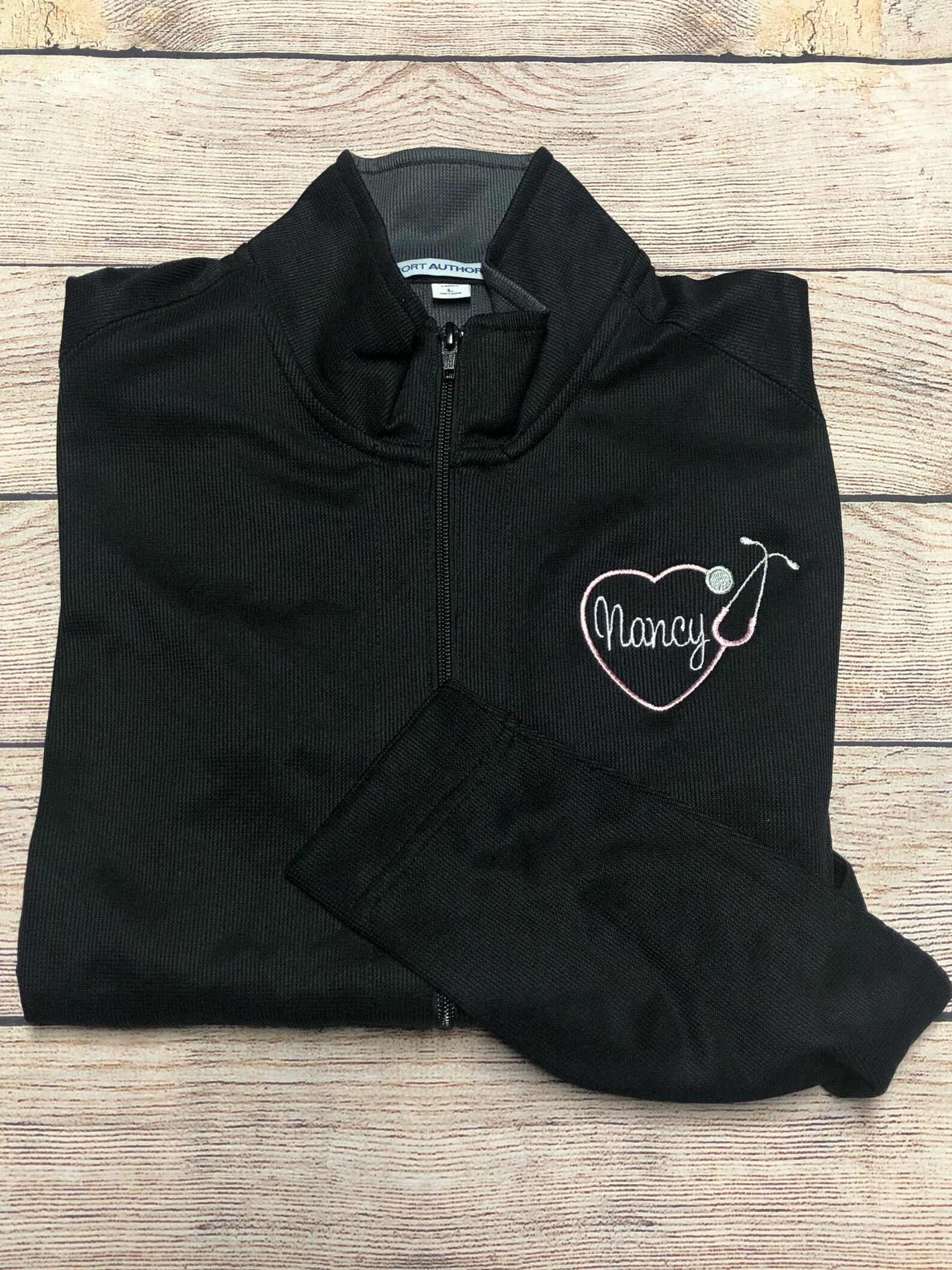 Personalized Ladies Full Zip up Jacket Monogrammed Jacket - Etsy