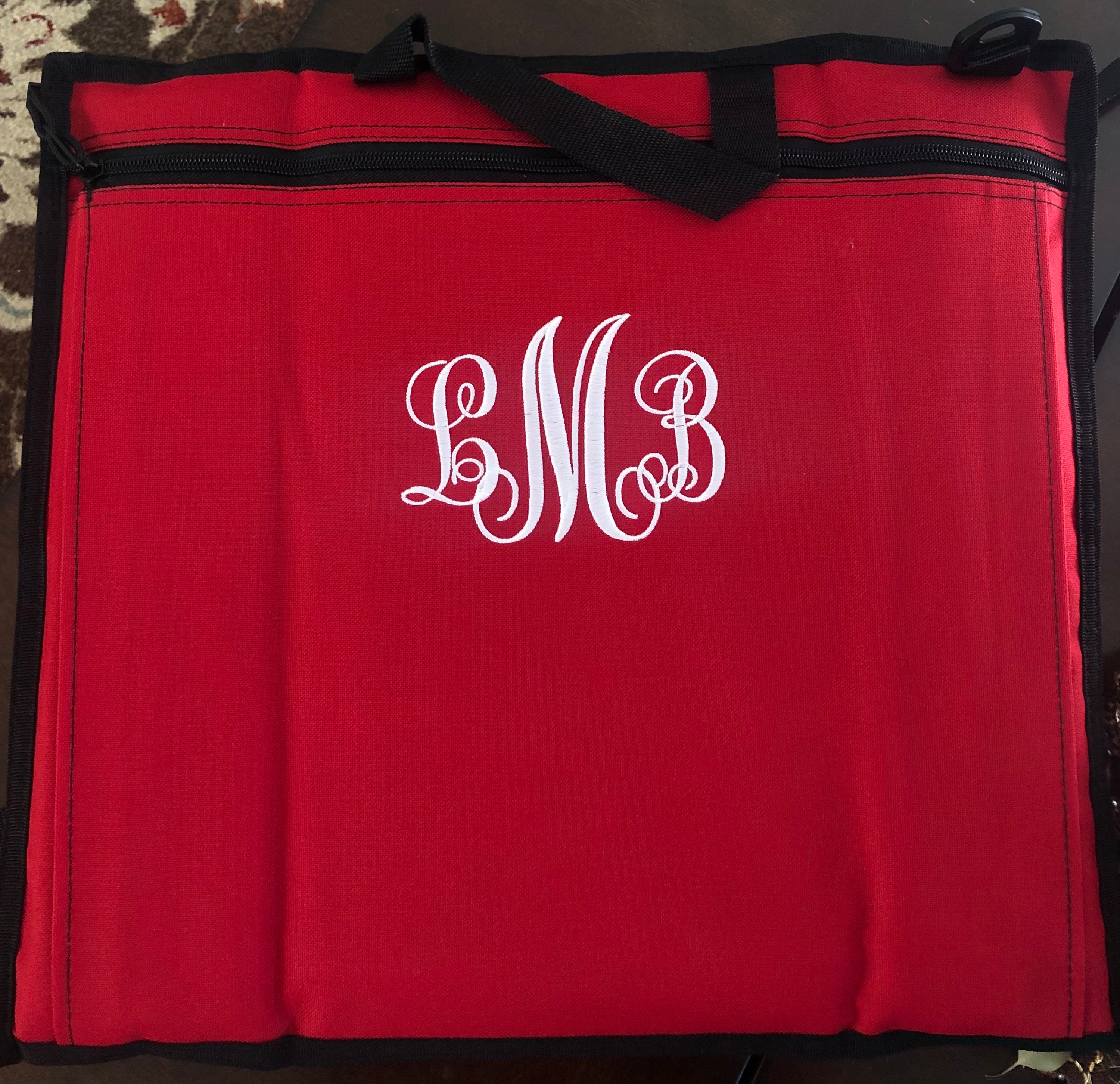 Custom Embroidered Stadium Seat, Personalized With Name, Monogram or ...