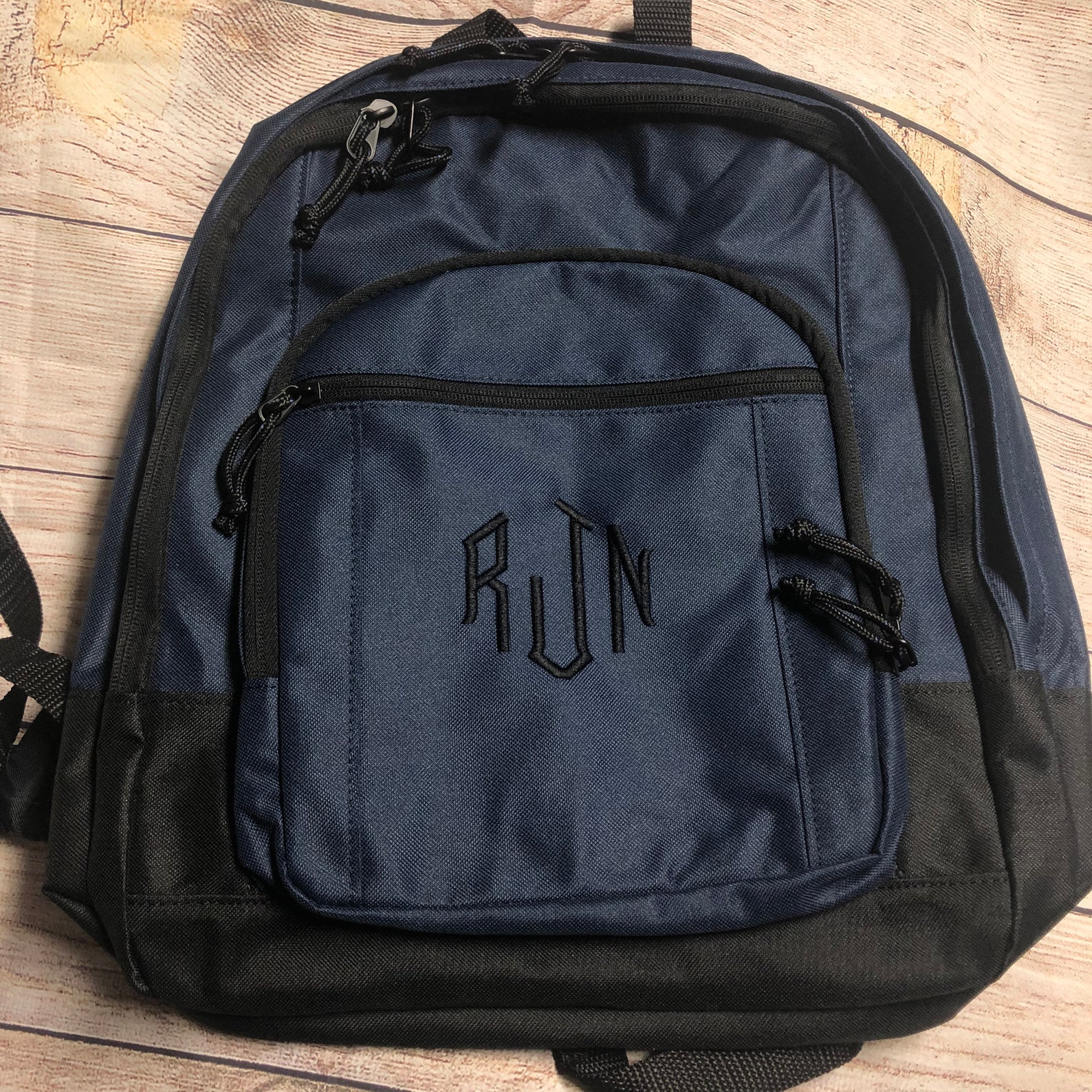 Personalized Backpack Monogrammed Bag Custom Embroidery - Etsy