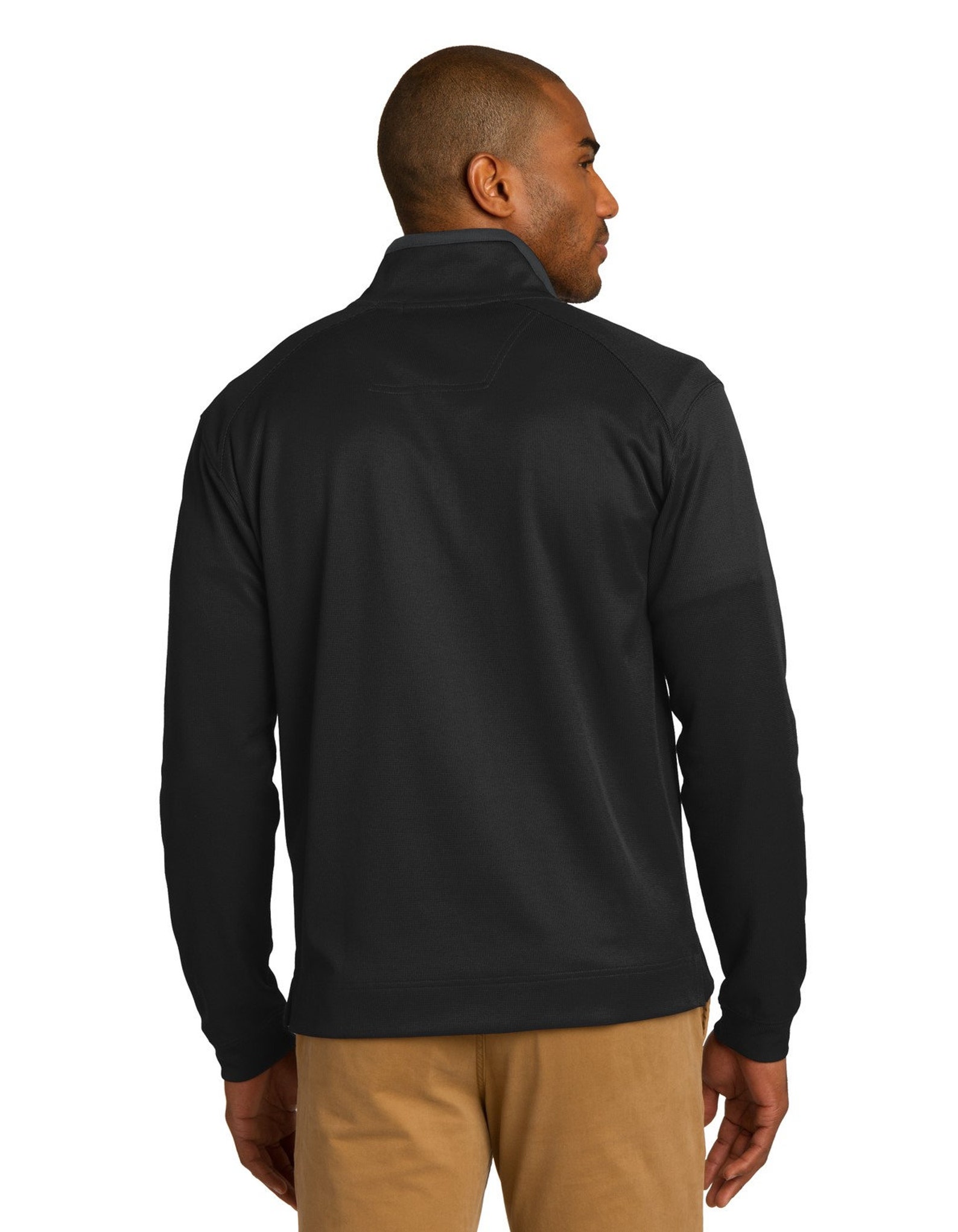 Personalized Mens Vertical Texture Pullover, Custom Logo Embroidery ...