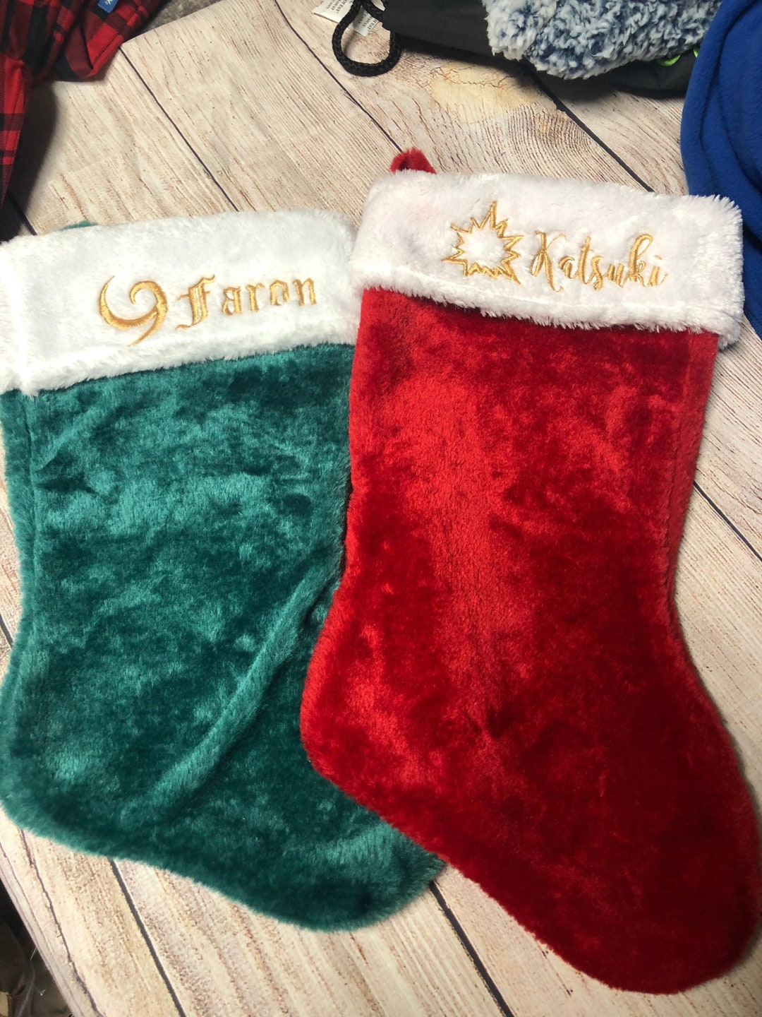Christmas Stockings, Personalized Stockings, Monogram or Name ...