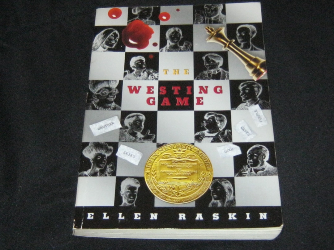 The Westing Game by Ellen Raskin, John Newbery Medal, Paperback Book - Etsy