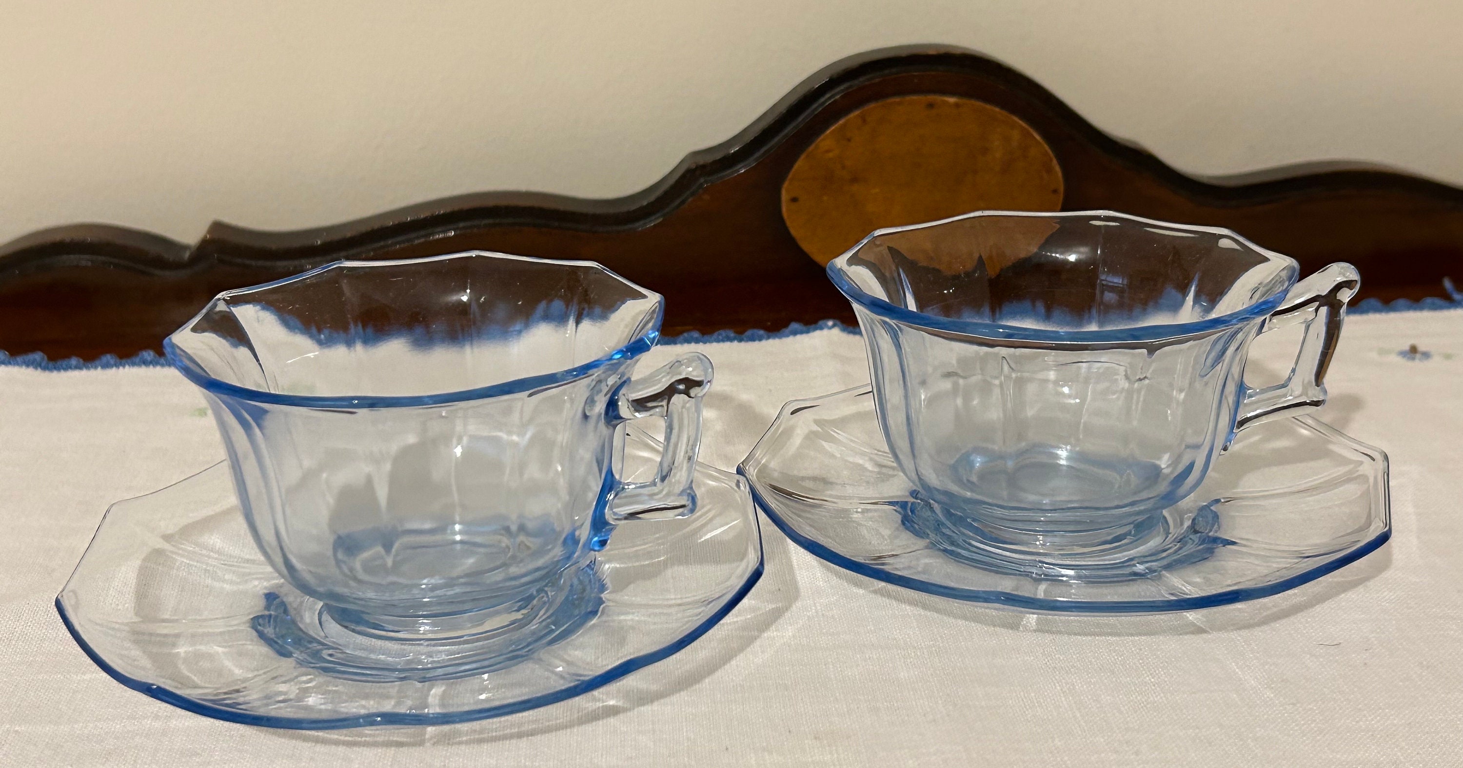 Cambridge Light Blue Decagon - Etsy