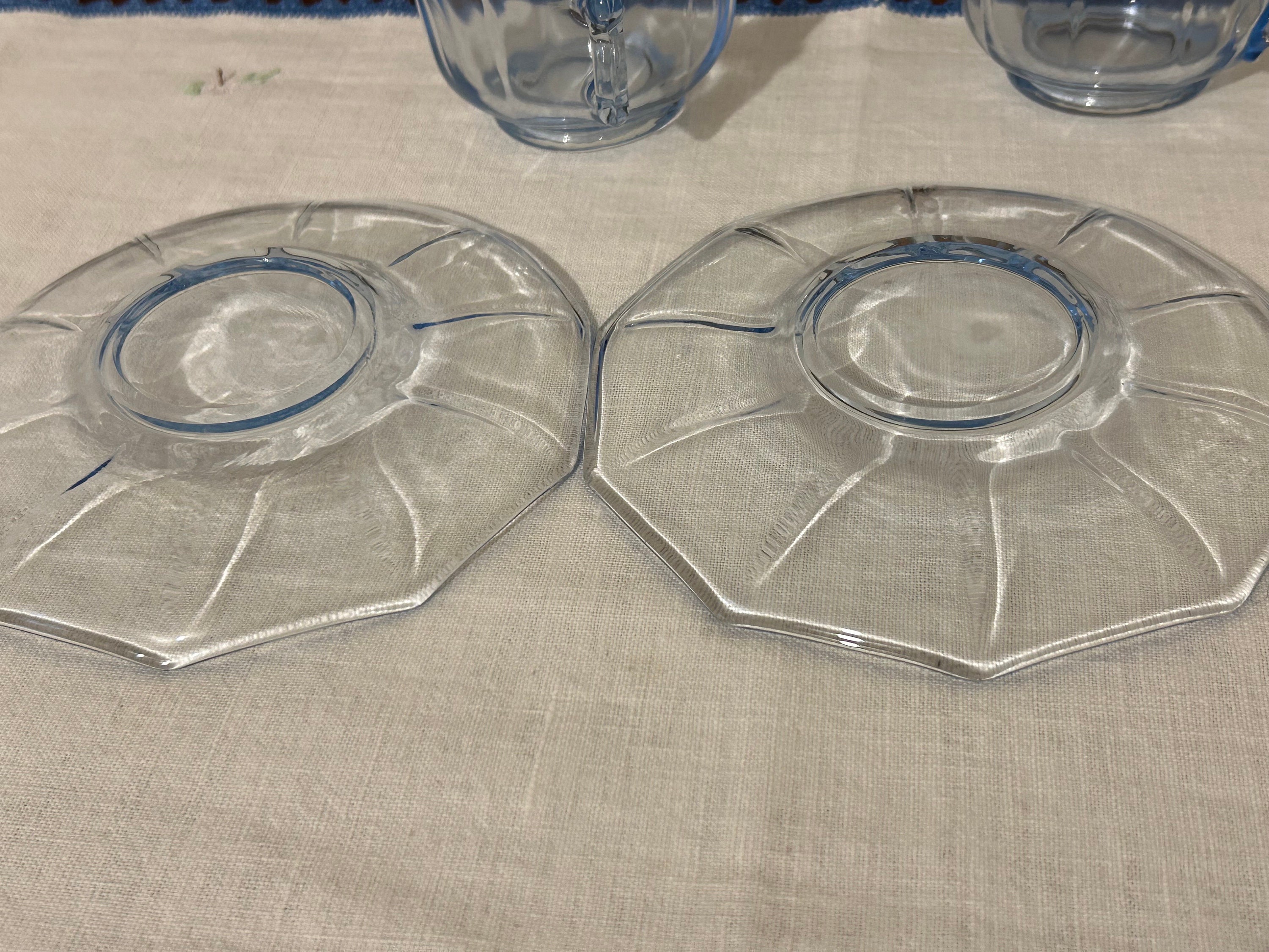 Cambridge Light Blue Decagon - Etsy