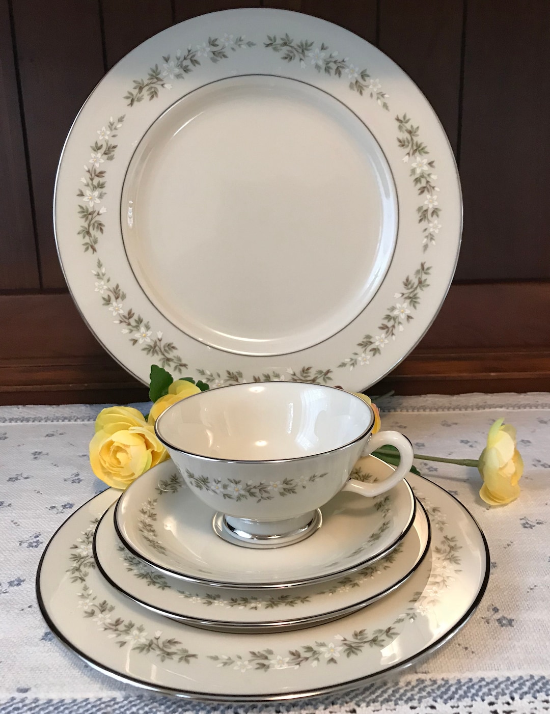Lenox China BROOKDALE Pattern - Etsy