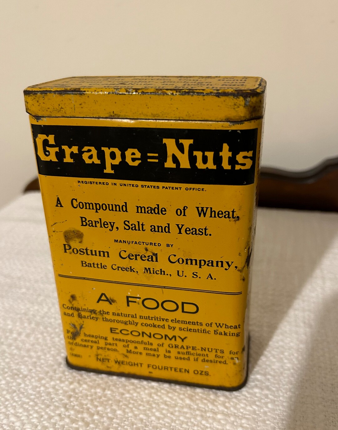 Grape Nuts Tin - Etsy